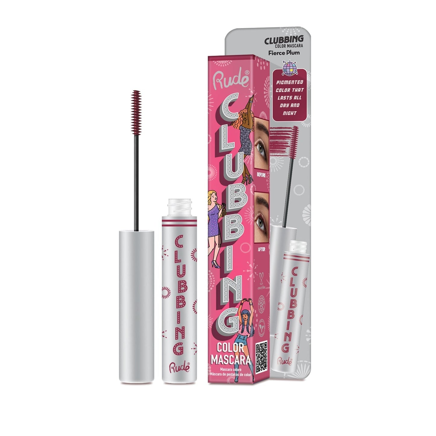 RUDE Clubbing Color Mascara - Fierce Plum – Beaverton Milestone Hobby
