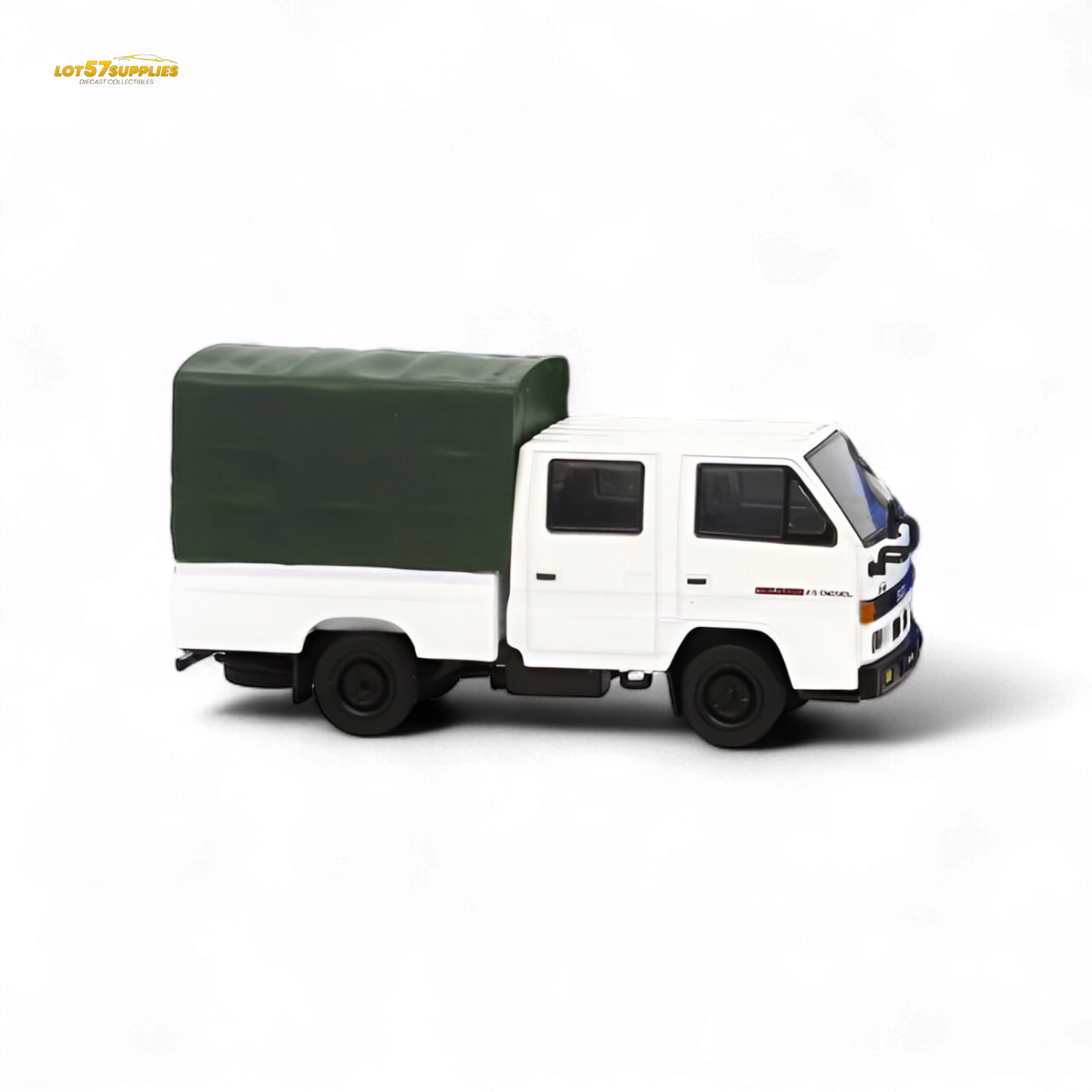 Model 1 Isuzu Covered Truck - White 1:64 – Beaverton Milestone Hobby