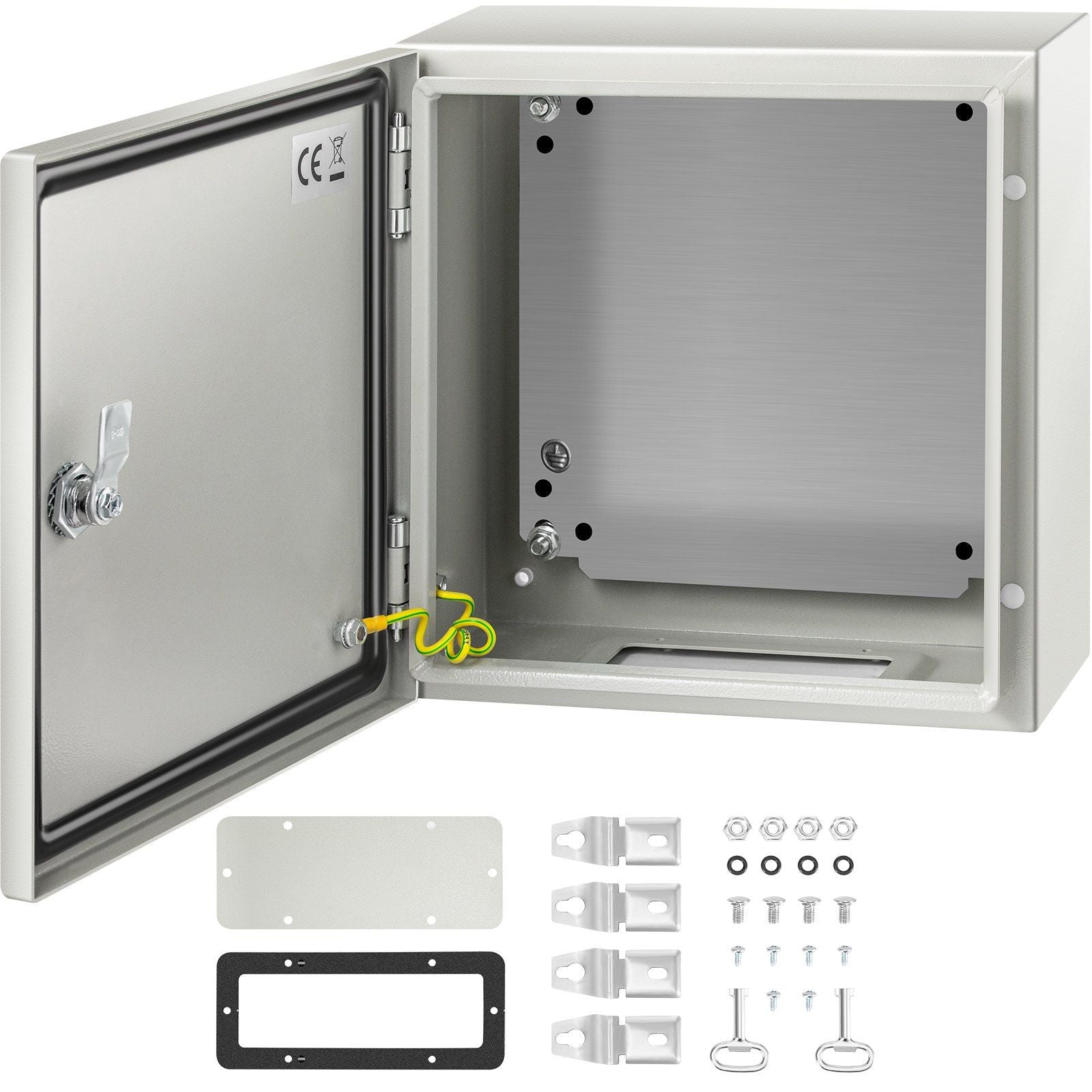 NEMA Steel Enclosure, 12 x 12 x 6'' NEMA 4X Steel Electrical Box, IP66 ...