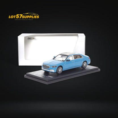 AR BOX 2021 Mercedes-Benz Maybach W223 Blue Licensed Product 1:64 ...
